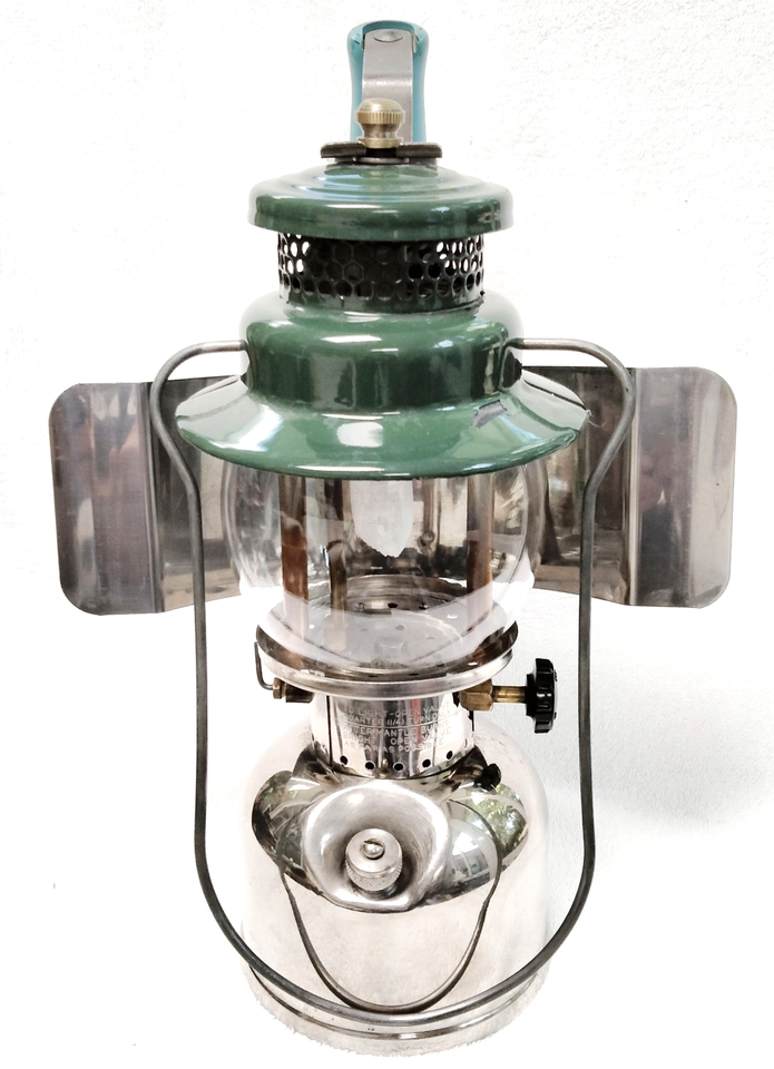 Coleman 242A 242B 242C Lantern Reflector Original Blue Handle RARE ...