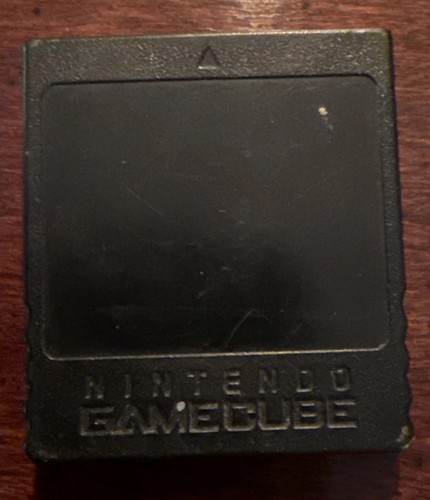 Official Nintendo GameCube Black Memory Card 251 Blocks (DOL-014 ...