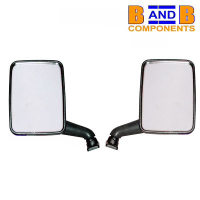 DOOR MIRROR PAIR WING MIRROR SIDE MIRROR VW T25 CAMPER TRANSPORTER VAN ...
