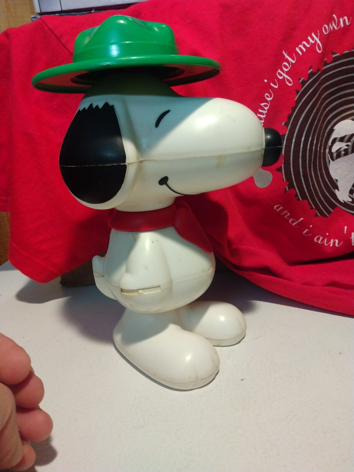 Vintage 1966 Ranger SNOOPY Hasbro Stacking Plastic Toy Puzzle 9" USA | eBay