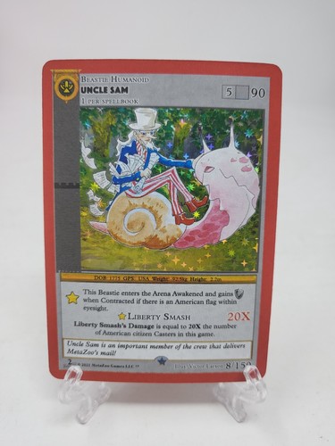 Uncle Sam Metazoo Cryptid Nation 2nd edition 8/159 Full Holo | eBay