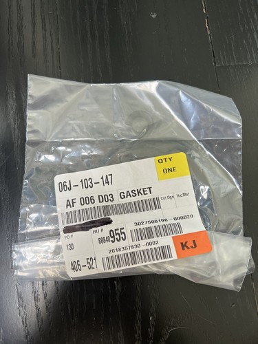 Genuine Volkswagen Engine Oil Sump Windage Tray Gasket 06J-103-147 | eBay