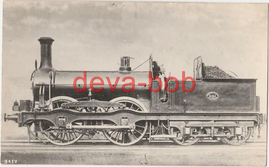 Railway Photo SER 235 Class 241 c1866 Cudworth 0-4-4WT Southern SECR ...