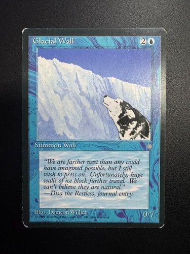 MTG Ice Age (71) Glacial Wall - Uncommon | eBay