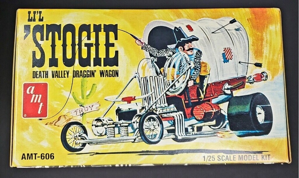 Li'L STOGIE Death Valley Dragger Wagon AMT 1:25 Scale AMT-606 Model Kit ...