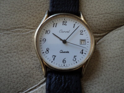 Carvel Quartz Swiss Movement men's Watch With Date | eBay UK