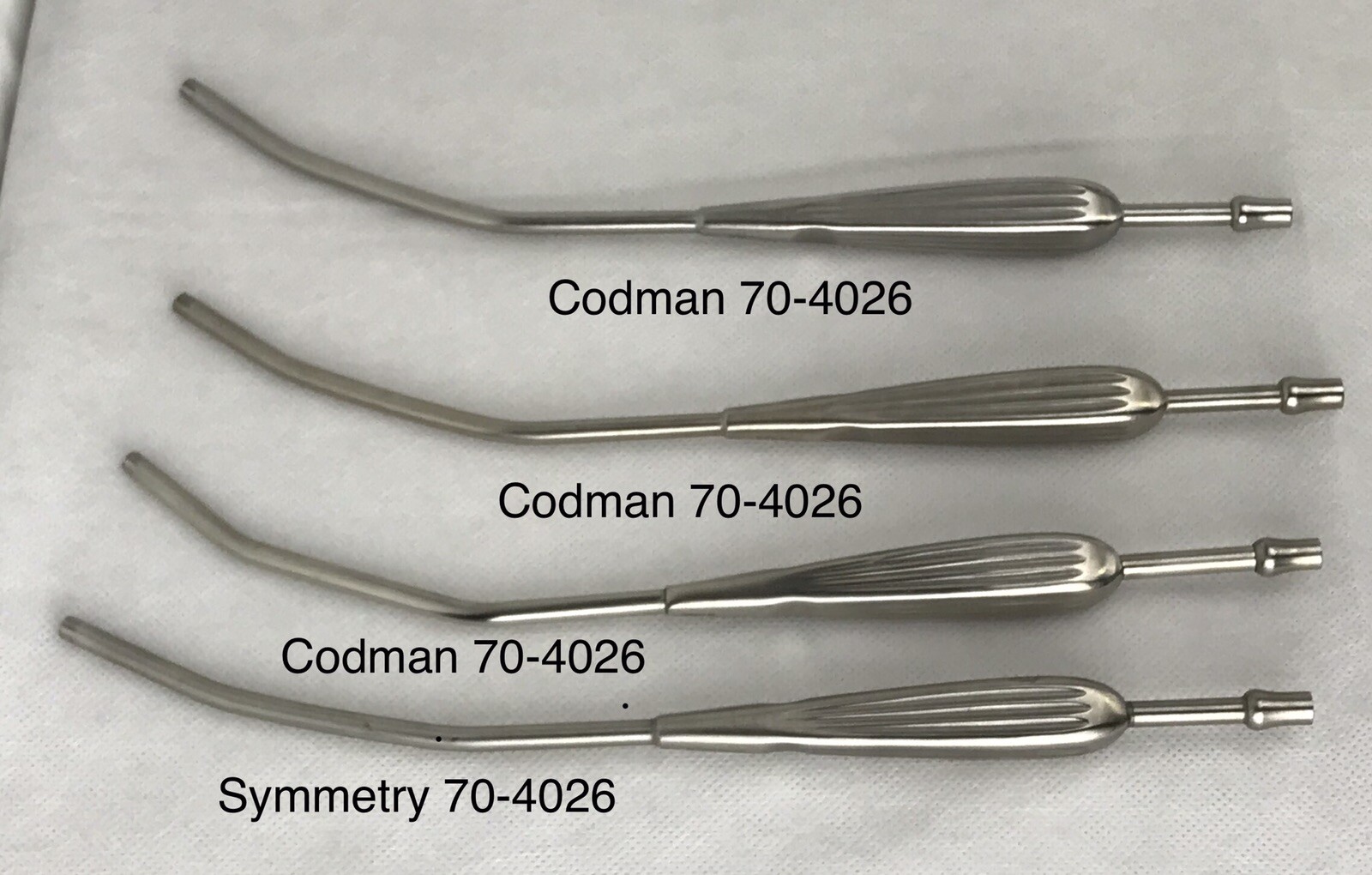 Symmetry Codman 70-4026 Yankauer Suction Tube OR Grade Length 26.35cm ...