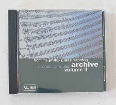 From The Phillp Glass Recording Archive Vol II CD Tested Read ...