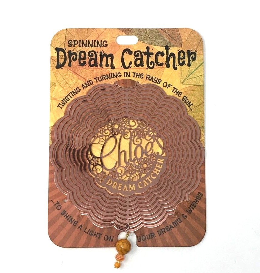 Personalized Spinning Dream Catcher Window Gift Garden Names Choose ...
