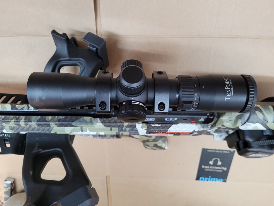 Wicked Ridge by TenPoint Fury 410 De-Cock - 410 FPS - with RangeMaster ...