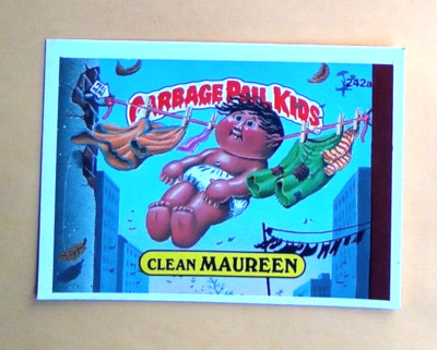 Topps GARBAGE PAIL KIDS #242a CLEAN MAUREEN Finish your sets | eBay