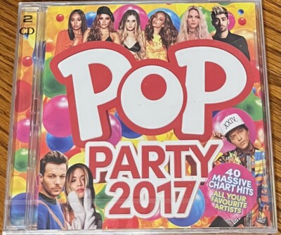 VARIOUS ARTISTS "POP PARTY 2017" BRAND NEW ORIGINAL 2017 UK 2CD ALBUM ...