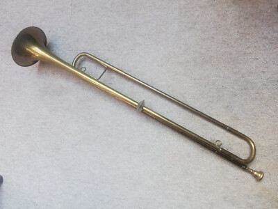 Nice old natural Eb (Es) trumpet / Fanfare | eBay