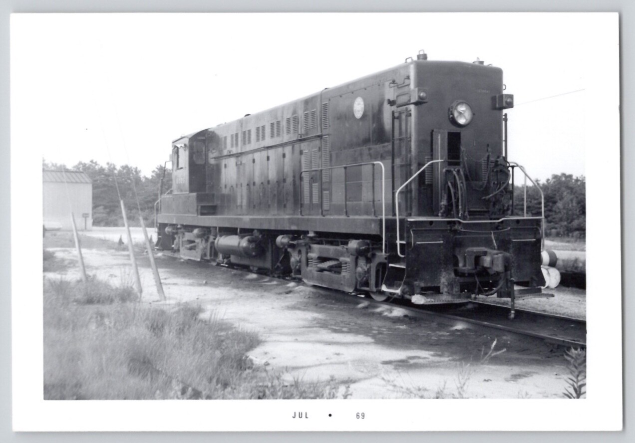 Railroad Photo - Pennsylvania Reading Seashore Lines #6025 Locomotive ...