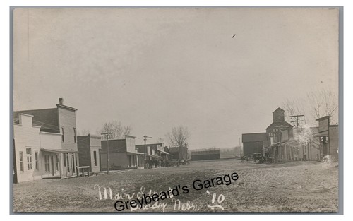 RPPC Main Street View BRADY NE Nebraska Lincoln County Real Photo ...