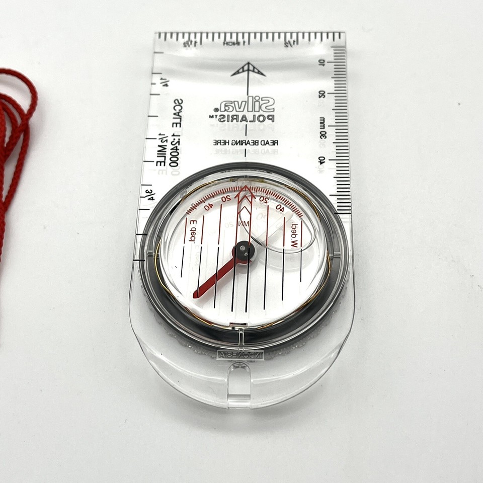 Vintage Silva Polaris Precision Transparent Compass | eBay