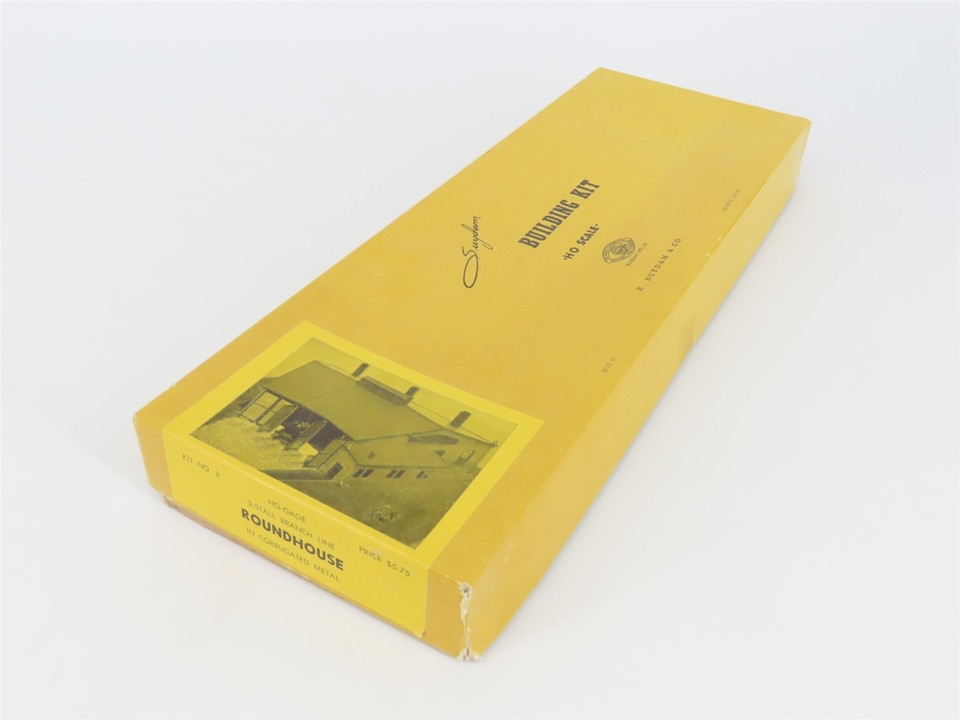 HO Scale E. Suydam & Co. Kit 8 Corrugated Metal 3-Stall Branch Line ...