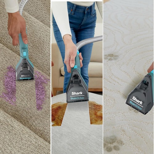 Shark R-EX205 CarpetXpert Upright Deep Carpet Cleaner Teal Certified ...