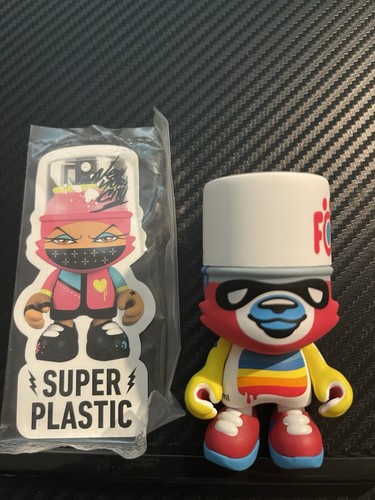 Superplastic Kranky Series 1 Flying Fortress Spray Paint Can Toy Open ...