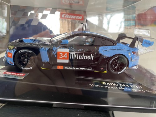 Carrera 27774 Analog BMW M4 GT3 #34 Walkenhorst W/Lights 1/32 Scale ...
