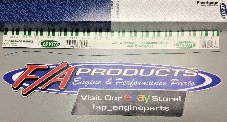 Clevite MPG-1 Green .001"-.003" Plastigage Clearance Indicator ...