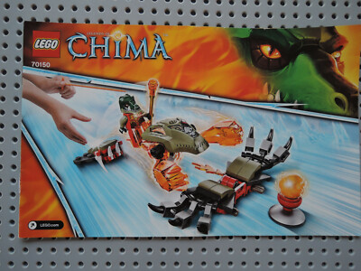 Lego Bauanleitung Instruction Chima 70150 | eBay.de