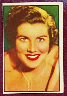 1953 Bowman NBC TV Radio Stars of NBC #72 Kathi Norris Show NM Sharp ...