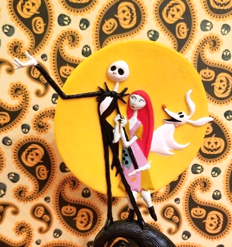Jack Og Sally Moon Jack And Sally; Skellington; Nightmare Before