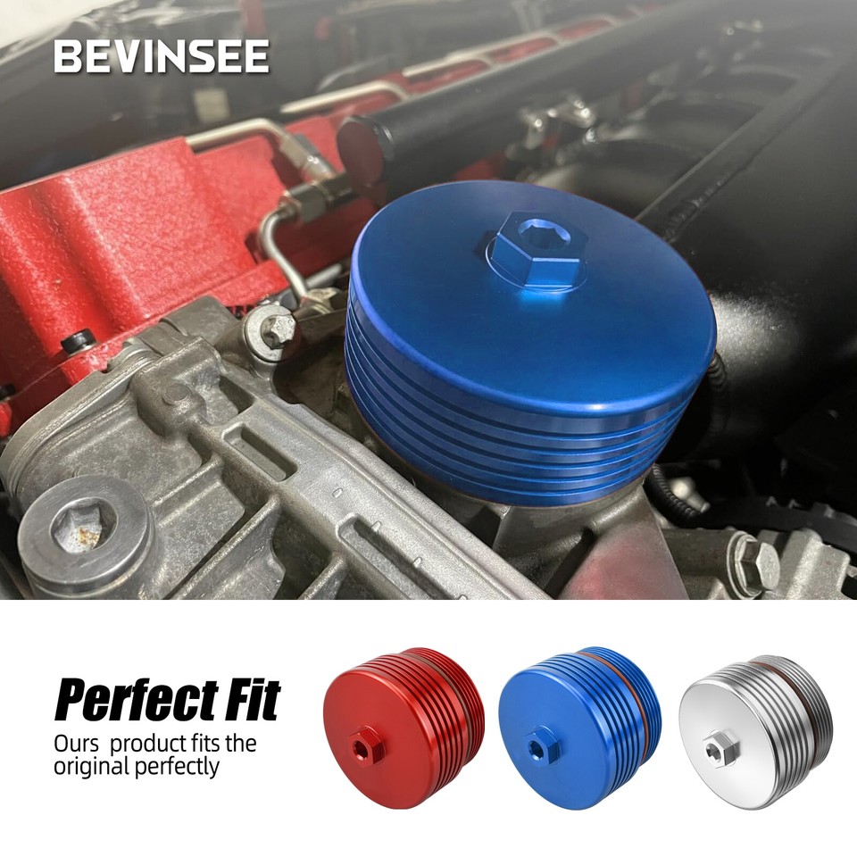 Aluminum Oil Filter Cover Cap For BMW 335i 135i 535i X3 X5 N54 N55 S55 ...