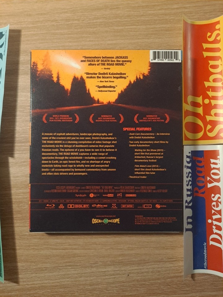 The Road Movie (Oscilloscope Digipak Blu-ray, 2017) With Bumper ...