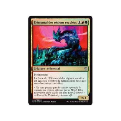 Mtg Magic: Playset (4x) Elemental of Remote Regions Commander 2016 Vf ...