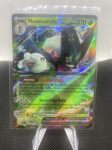 Meowscarada ex 015/193 Ultra Rare Pokemon Paldea Evolved Card NEAR MINT ...