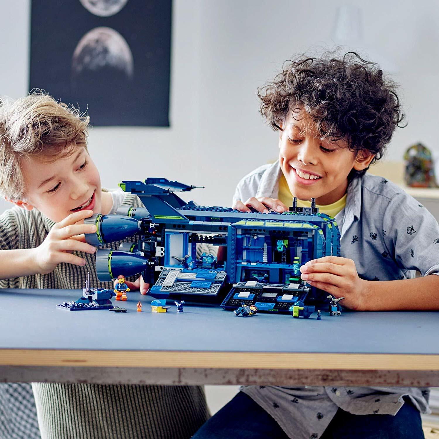 LEGO Movie 2 The Rexcelsior! 70839 Blue Raptor Emmet Rex Spaceship NEW ...