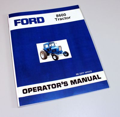 Tractor Parts - Ford 8600
