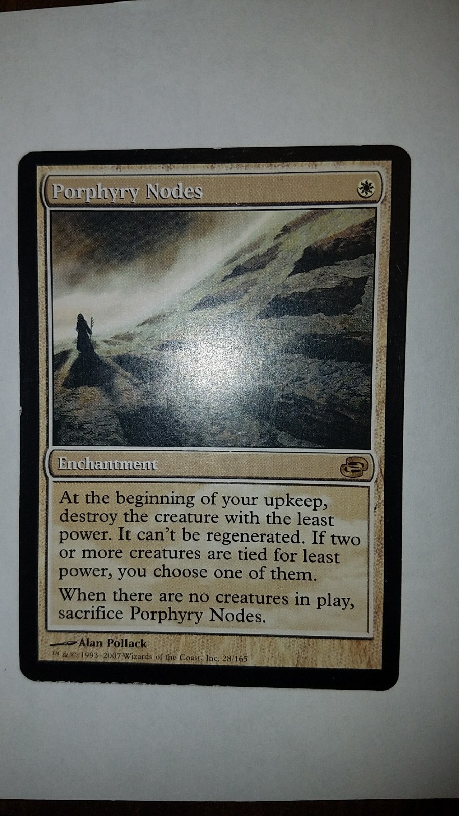 1x MAGIC MTG Planar Chaos Porphyry Nodes white rare x1 | eBay