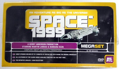 SPACE 1999 Megaset NEW, SEALED (DVD, 2002, 16-Discs, DVD Boxed-Set ...