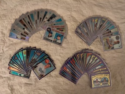 81 Card Lot Topps Baseball Heritage Chrome Various Years | eBay