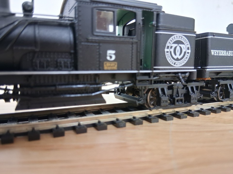 Bachmann 81901 HO Scale 80-Ton Three Truck Shay Steam Locomotive | eBay