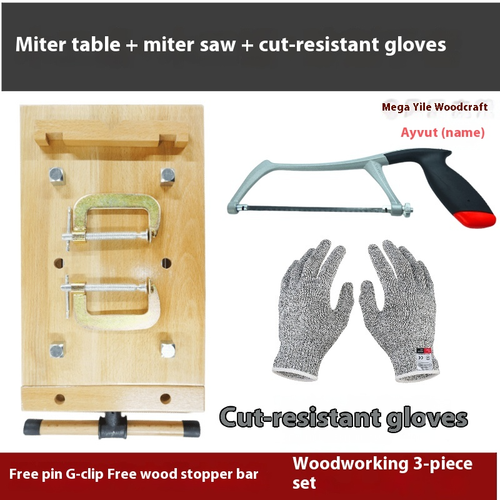 Woodworking Bench Vise - Hard Wood Vise for Workbench with 4 Bench Dogs ...