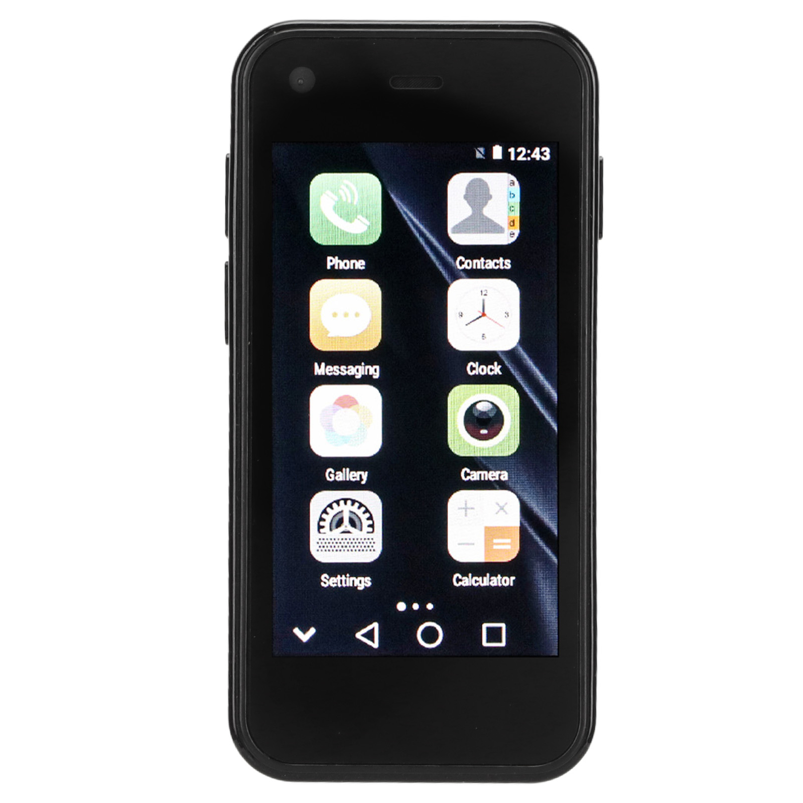 (Black) XS13 Super Small Mini Smartphone 2.5 Unlocked Cell Phone Dual ...