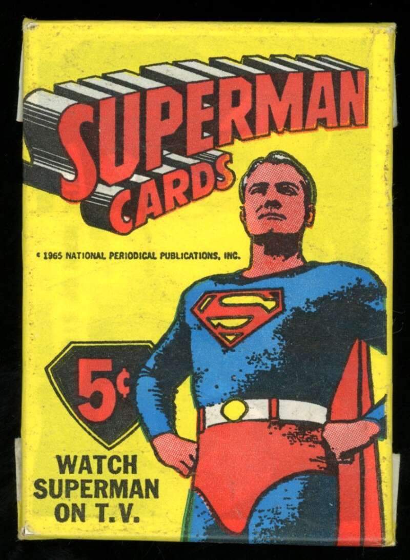 1965 Topps Superman Cards Sealed Wax Pack New ZM465 | eBay