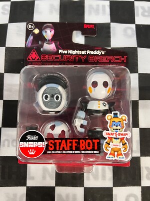 Five Nights at Freddy's Staff Bot FNAF Funko Snaps Vinyl Figure | eBay ...