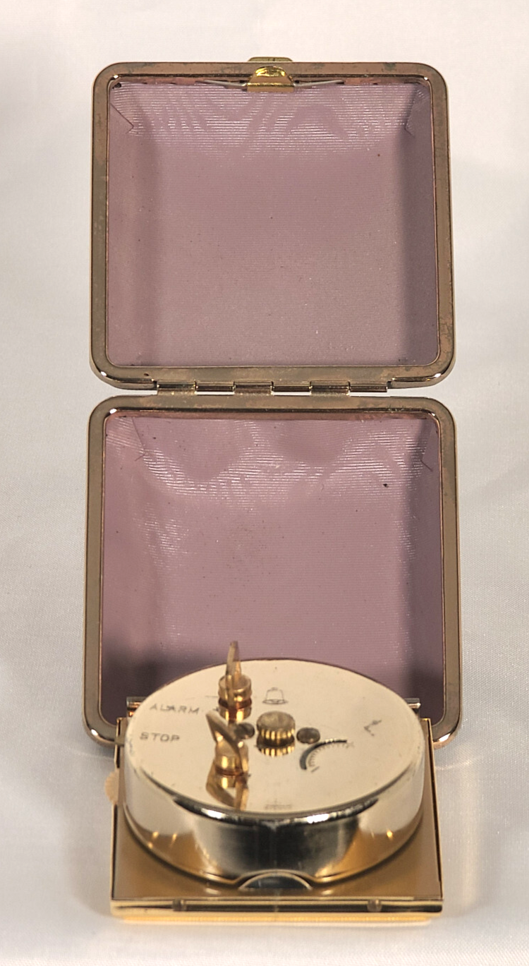 Vintage Bulova Travel Alarm Clock - Glow in the Dark - Japan | eBay