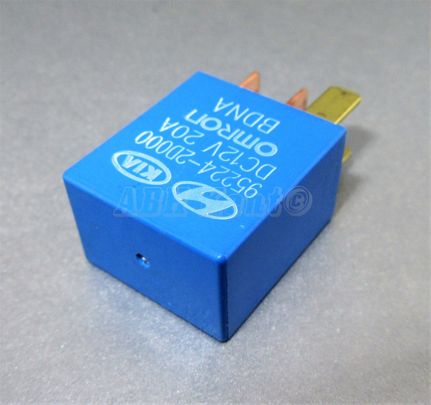 163-Hyundai & Kia (00-16) Multi-Use 4-Pin Blue Relay Omron 95224-2D000 ...