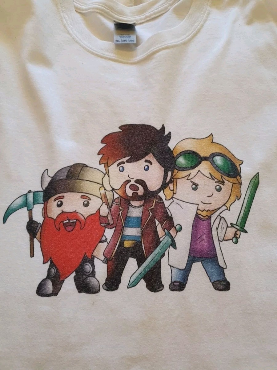 Logotipo De Yogscast Simon Shadow Of Israphel T Shirt White