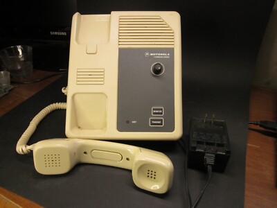 Vintage Motorola Command Series Intercom L1474A w/ Handset & Power ...