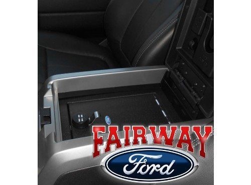 15 thru 20 F-150 OEM Genuine Ford Security Vault Gun Safe w/ FLOWTHRU ...