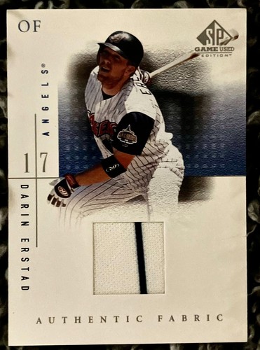 ANGELS DARIN ERSTAD 2001 SP GAME USED EDITION #DE | eBay