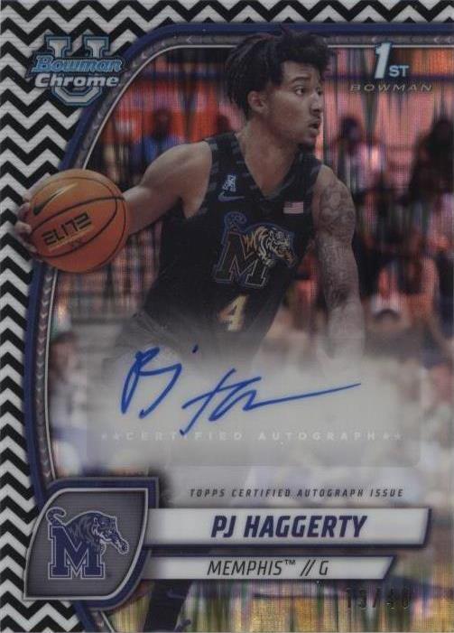 2024-25 Bowman University Chrome - Chrome Prospect Autographs PJ ...