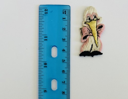 Stork Bird Sew On Iron On Patch Embroidered Pink | eBay